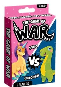 fun a ton war card game for kids - the game of war kids game toy cards size 4.7" x 3.4". great party favor ank-b-200139-1-war