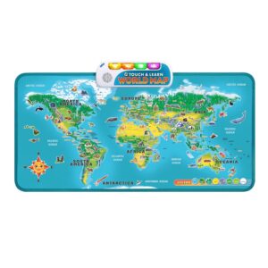 leapfrog touch & learn world map (english version)