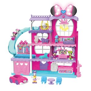 just play minnie mouse ultimate mansion playset, kids toys for ages 3 up