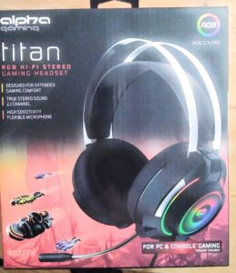 titan hi stereo gaming headset