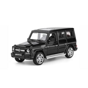 ilooboo alloy collectible black benz g65 amg toy car model pull back die-cast vehicle with lights and sound