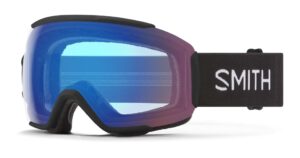 smith optics sequence otg unisex snow winter goggle - black, chromapop storm rose flash