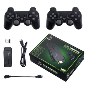 nc video game console quad-core hdmi tv home handheld game console simulator 2.4g, 10000+ games, with game handle