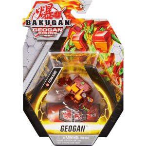 bakugan geogan rising 2021 pyrus titan king geogan collectible action figure and trading cards