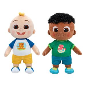 cocomelon my buddy jj plush - 22" extra soft star character and friend cody plush - amazon exclusive toys for kids