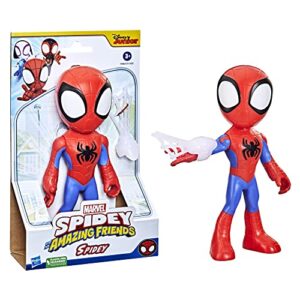 marvel spidey and his amazing friends spiderman action figure with web shooter accessory 22cm