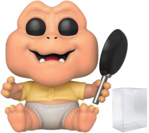 funko dinosaurs - baby sinclair pop! vinyl figure (bundled with compatible pop box protector case) multicolored 3.75 inches