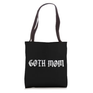 goth mom tote bag