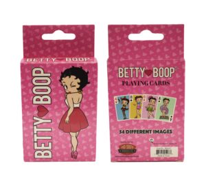 midsouth products betty boop playing cards with 54 images