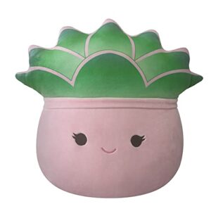 squishmallows original 14-inch afiyah pink pot succulent - large ultrasoft official jazwares plush