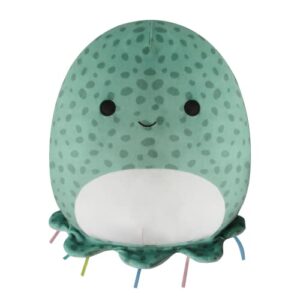 squishmallows original 14-inch forina green spotted jellyfish - large ultrasoft official jazwares plush