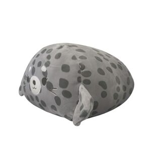 squishmallows original stackables 12-inch grey spotted seal with white belly - medium-sized ultrasoft official jazwares plush