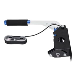 game handbrake, high hardness aluminium alloy easy installation linear game handbrake for g27 g25 g29(blue)