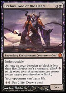 magic: the gathering singles mtg magic: the gathering erebos, god of the dead 85 theros ths black ths85 0