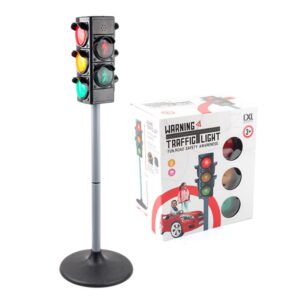 artfilif simulation traffic light toys traffic signal model children traffic light toys children's educational toys (a)