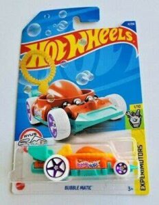 hot wheels 2022 - bubble matic - #4/250 [orange] experimotors 1/10