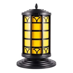 ouued european wall light e27/e26 column head lamp wall lamp waterproof home garden lamp garden villa hotel door pillar lamp