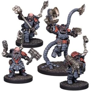 mantic games, deadzone: forge father - artificer miniatures expansion pack