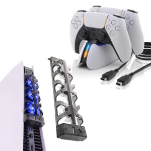 ps5 accessories, ps5 cooling fans and ps5 controller charger dock