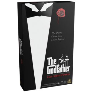 the godfather, last family standing board game italian film fun family party game scary movie multiplayer card game, for adults and kids ages 14 and up