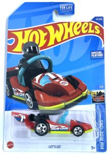 hot wheels 2022 - let's go #15/250 [red] - hw ride-ons 1/5