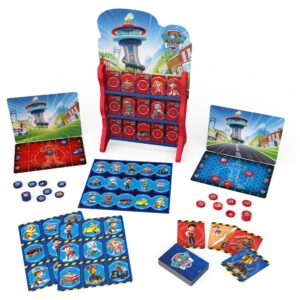 spin master games paw patrol, games hq board games for kids checkers tic tac toe memory match bingo go fish card games paw patrol toys, for preschoolers ages 4 and up