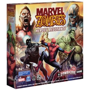 spin master games, marvel zombies: heroes’ resistance, a zombicide game, collectible marvel figurines, for fans of marvel rivals & action movie toys, 1-4 players, for adults & teens ages 14 & up