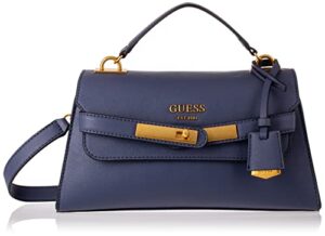 guess enisa top-handle flap blue moon one size