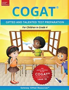 cogat test prep grade 4 level 10: gifted and talented test preparation book - practice test/workbook for children in fourth grade