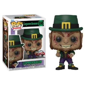 funko pop! movies: leprechaun - leprechaun (bloody), amazon exclusive, multicolor, 65033