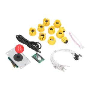 pc arcade stick, zero delay metal joystick kit for game consoles