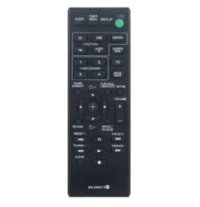 rm-amu212 replacement remote aiditiymi remote control fit for sony hi-fi system cmt-x3cd cmt-sbt20 hcd-sbt20 hcdsbt20 home audio systems.