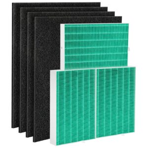 isinlive upgraded hpa300 hepa filter r, hrf-r3 for honeywell hpa300 series, hpa300, hpa304, hpa8350, hpa300vp, hpa3300b, hpa5300