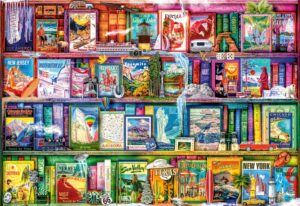 buffalo games - aimee stewart - travel trinkets - 2000 piece jigsaw puzzle