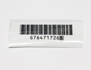 game boy original [dmg] serial barcode label sticker