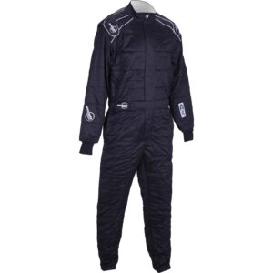 speedway endurance ii racing suit, 1-piece, black, x-large