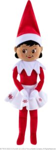 the elf on the shelf plushee pals - 17-inch scout elf plush toys - huggable and lovable brown eyed girl stuffed elf plush