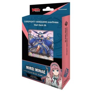 cardfight!! overdress mirei minae - sealed blaze maiden - english starter deck d-sd06 with bonus promo card, multicoloured (vge-d-sd06)