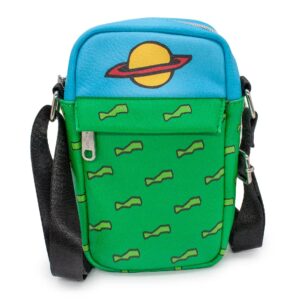 buckle down nickelodeon bag, cross body, rugrats, chuckie bounding, vegan leather