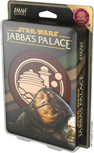 z-man games jabba's palace a love letter game - rebel bravery and vile deceit! strategy game for kids and adults set in the star wars universe, ages 10+, 2-6 players, 20 minute playtime, made