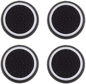 4pcs replacement siliconethumb grip cover for white and black game supplies durable and deft