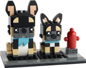 lego brickheadz pets - french bulldog