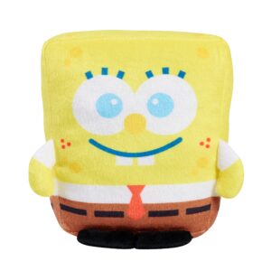 spongebob squarepants 7-inch small plush spongebob stuffed animal, kids toys for ages 3 up by just play