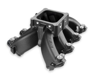 holley 300-294bk: 4500 ls sp intake manifold efi ls1 port w/fuel rails blk