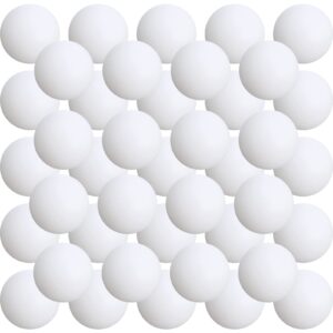 chivao 200 pieces table tennis balls washable game balls table tennis mini balls funny balls carnival pool games small plastic balls party christmas game balls(white)