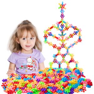 220 pcs building blocks toys,interlocking solid plastic building blocks set early stem educational toy for preschool kids,sorting and stacking blocks,promotes fine motor skills & sensory development