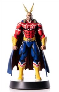 dark horse comics my hero academia 11 inch silver age all might pvc figure, red, one size