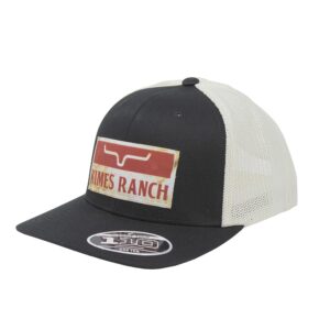 kimes ranch caps 110 fire ex trucker hat/black