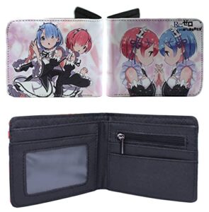 amatensu anime characters natsuki subaru wallet emilia wallet ram wallet rem wallet i