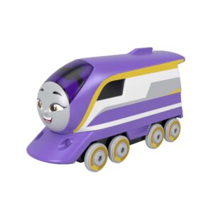 thomas & friends toy train, kana diecast metal engine, push-along vehicle for preschool pretend play, hbx90